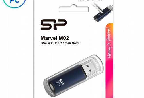 Флеш диск 32GB Silicon Power Marvel M02 Blue USB 3