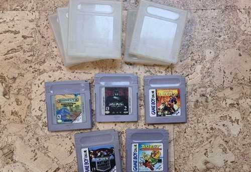 Картриджи для Game Boy Color (5 шт) цена за набор