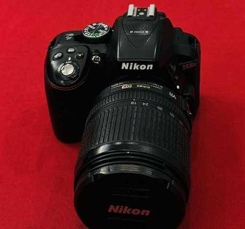 Nikon d5300 kit 18-105mm