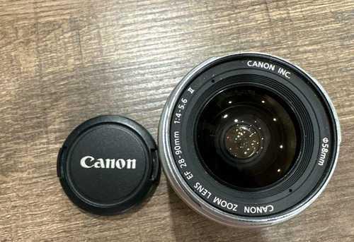 Объектив Canon EF 28-90mm 1:4-5.6 II