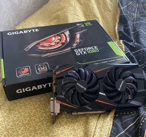 Видеокарта GTX 1060 3gb