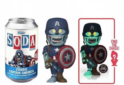 Funko soda Zombie Captain America