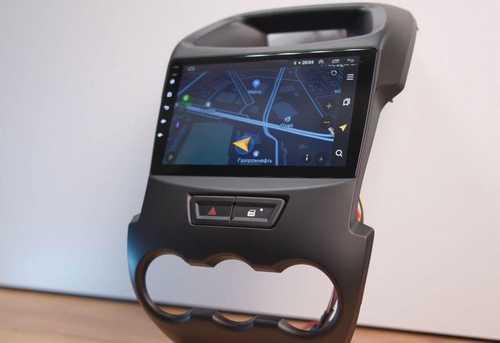Магнитола 9" на Ford с Carplay, Wi-Fi +камера