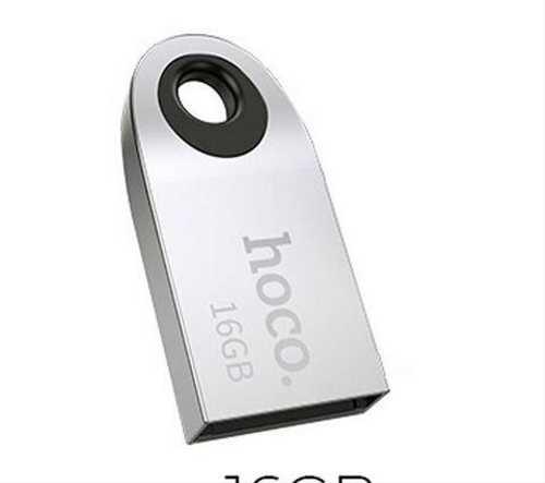 Флешка Hoco hoco UD9 USB 2.0, 16GB, серебристыйопт