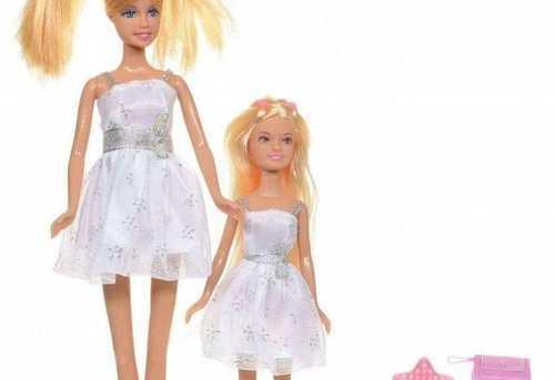 Куклы дэфа сестры в белом.новые