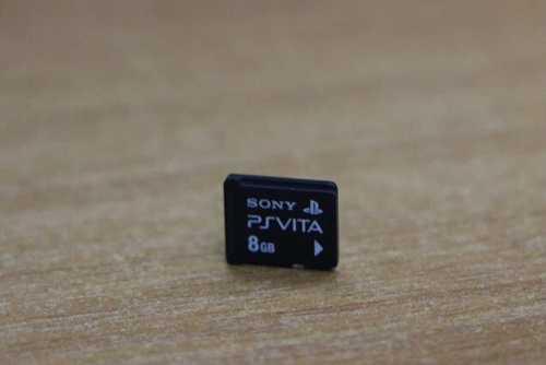 Карта памяти Sony PS Vita Memory Card 8Gb Б/У
