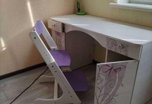 Детский стол и стул для школьника