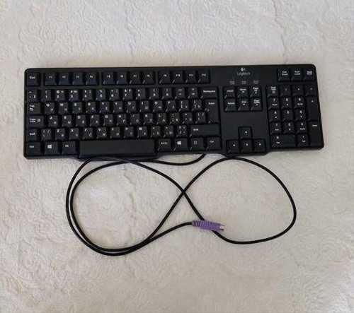 Клавиатура Logitech Classic Keyboard K100 Black PS