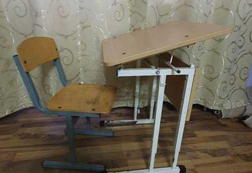 Стол и стул для школьника начальных классов