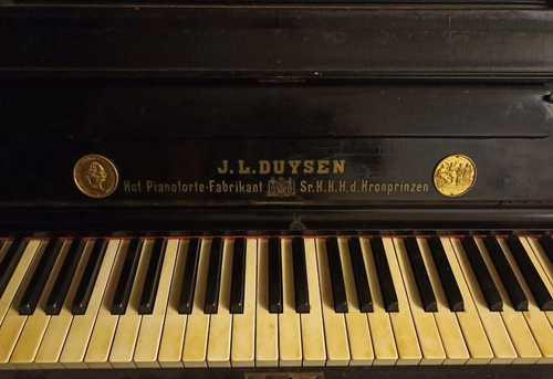 Пианино J.L.duysen под восстановление