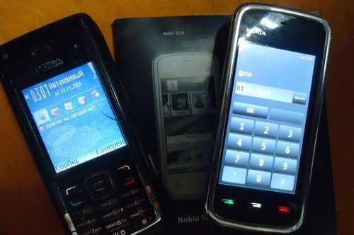 Nokia N72 и 5230