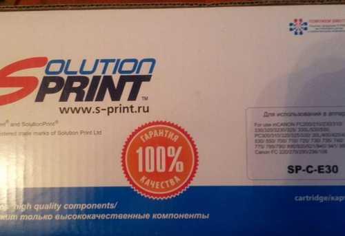 Картридж Solution Print SP-C-Е30