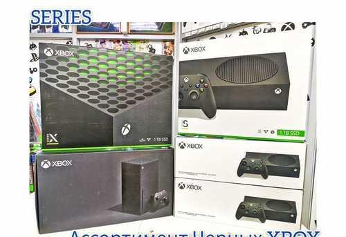 Xbox Series S/X (1тб) Черные в Ассортименте