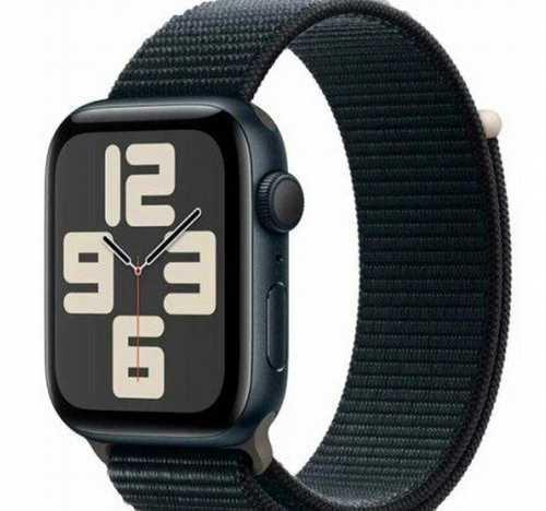 Смарт часы Apple watch SE 44mm midnight aluminum