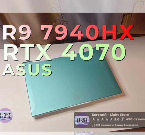 Asus TUF 5 PRO 2024 rtx 4070 Ryzen 9 Игровой ноутб