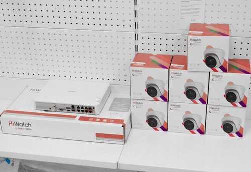 Ip-видеокамеры купольные 4мп с регистратором