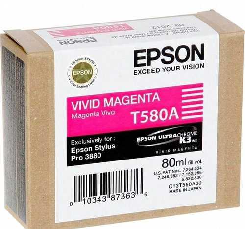 Картридж для струйного принтера Epson C13T580A00