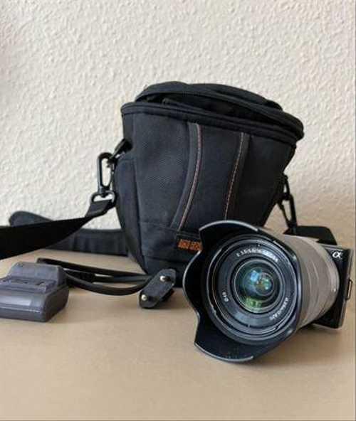 Цифровой фотоаппарат sony alfa nex5 с объективом