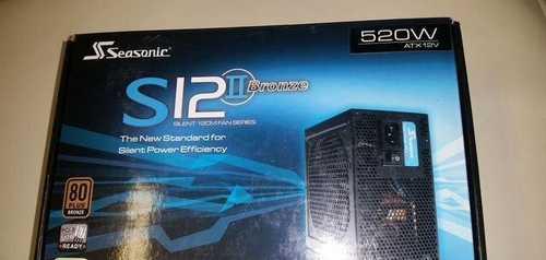 Блок питания Seasonic S12II-520 Bronze 520W