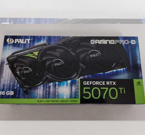 Новая Palit gamingpro-S RTX 5070 ti
