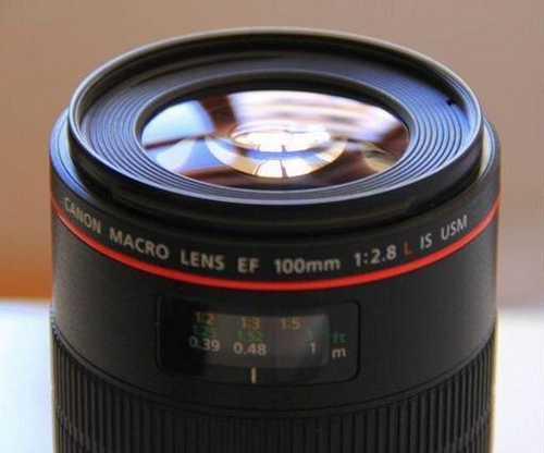 Объектив Canon EF 100mm f/2.8L Macro