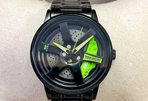 Часы мужские Volk Racing (вращающиеся) Green