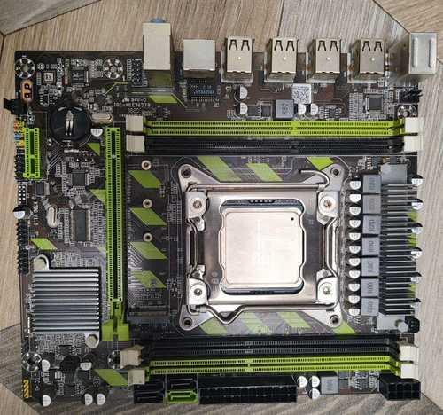 Материнская плата lga 2011 x79 + Xeon e5 2620 v2