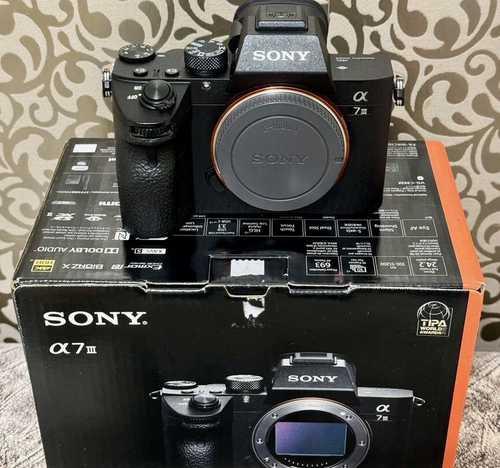 Sony a7 III. Пробег 1865 кадров. Идеал