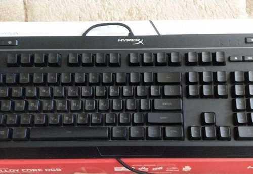Игровая клавиатура HyperX Alloy Core RGB