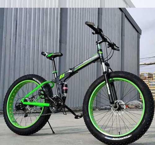 Fatbike жёлто-оранжевй новый