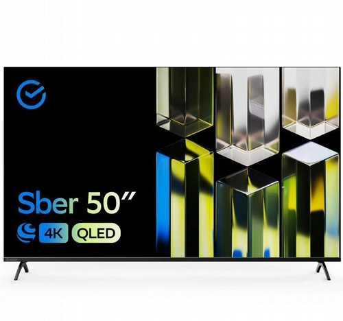 Новый Телевизор Sber SDX-50UQ5230T, 50"(127 см), U