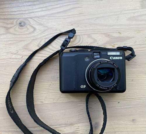 Неисправный фотоаппарат Canon PoweShot G9