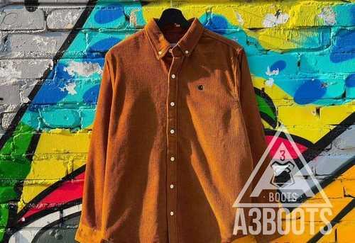 Рубашка Carhartt Madison Cord Shirt Brown