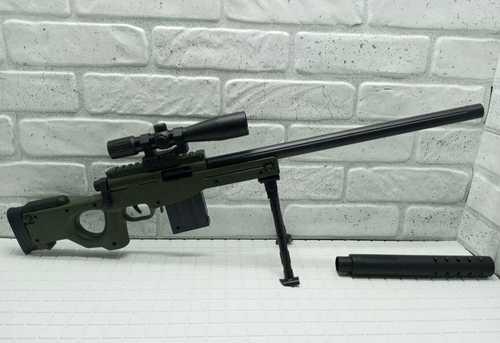Снайперская винтовка AWP с оптикой на мягких пулях