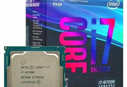 Intel Core i7 8700k + Системная платаMSI B360-A