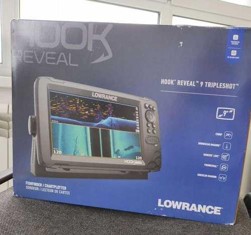 Эхолот lowrance hook reveal 9 tripleshot