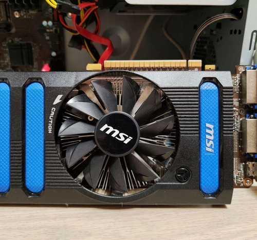 Видеокарта MSI GeForce GTX 650 ti (1Gb)