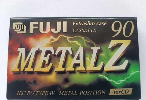 Аудио кассета новая Fuji metal-zd