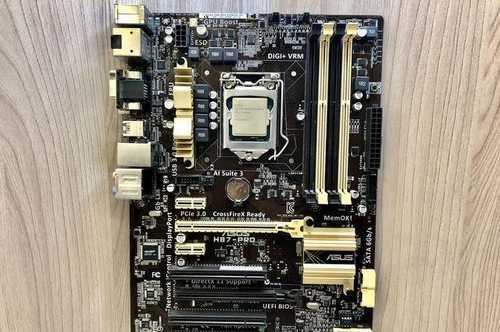 Xeon E3-1231v3 + плата asus H87-PRO