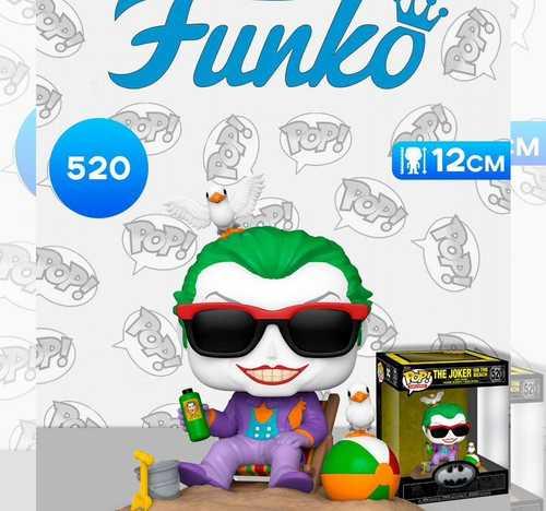 Фигурка Funko POP Deluxe Batman 85th Joker on