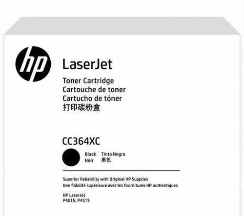 Оригинальный лазерный картридж HP cc364xc HP 64X ч