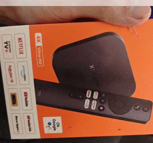 Tv приставка Xiaomi tv box s 4K