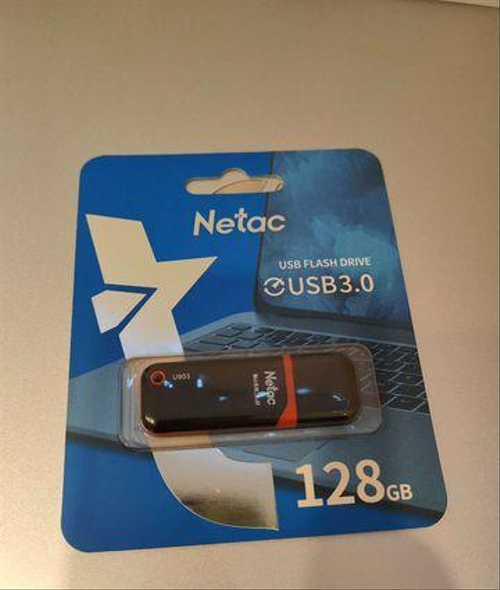 USB 3.0 128 GB Netac флешка