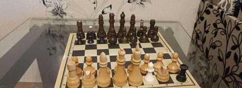 Шахматы больше, деревянные СССР