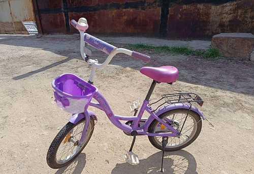 Велосипед детский 16 дюймов для девочки