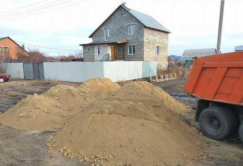 Чернозём Пескогрунт Кирпичный бой Щебень Песок