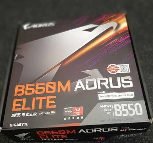 Материнская плата Gigabyte b550m aorus elite v1.3