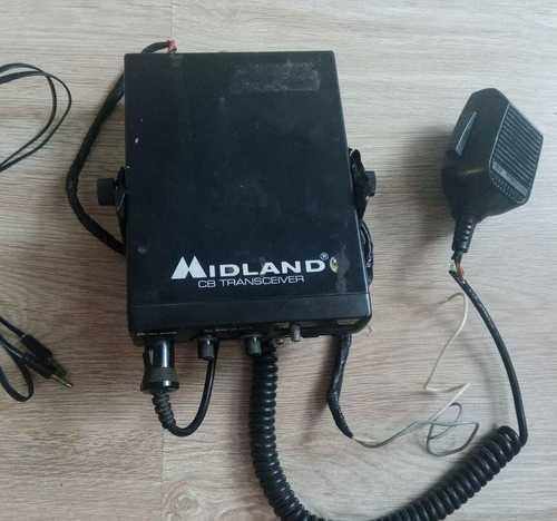 Рация midland alan 100 plus с антенной