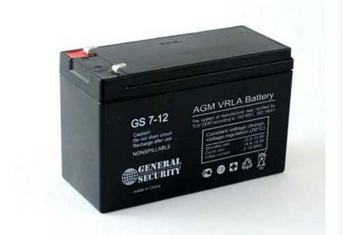 Аккумулятор GSM 7,2-12