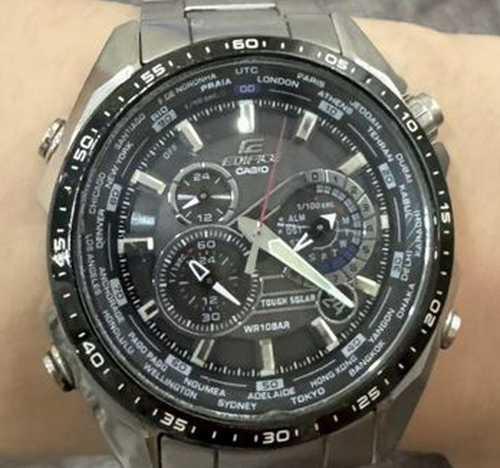 Наручные часы casio edifice EQS - 500